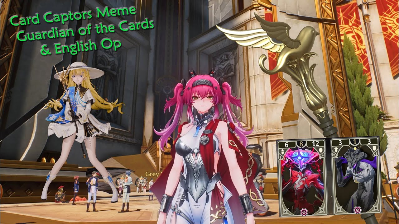 Wuwa Rover & Lupa Play Card Captors a Musical Meme - YouTube