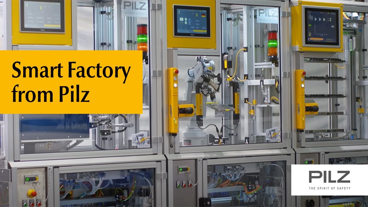 Flexible Production with the Smart Factory | Pilz - YouTube