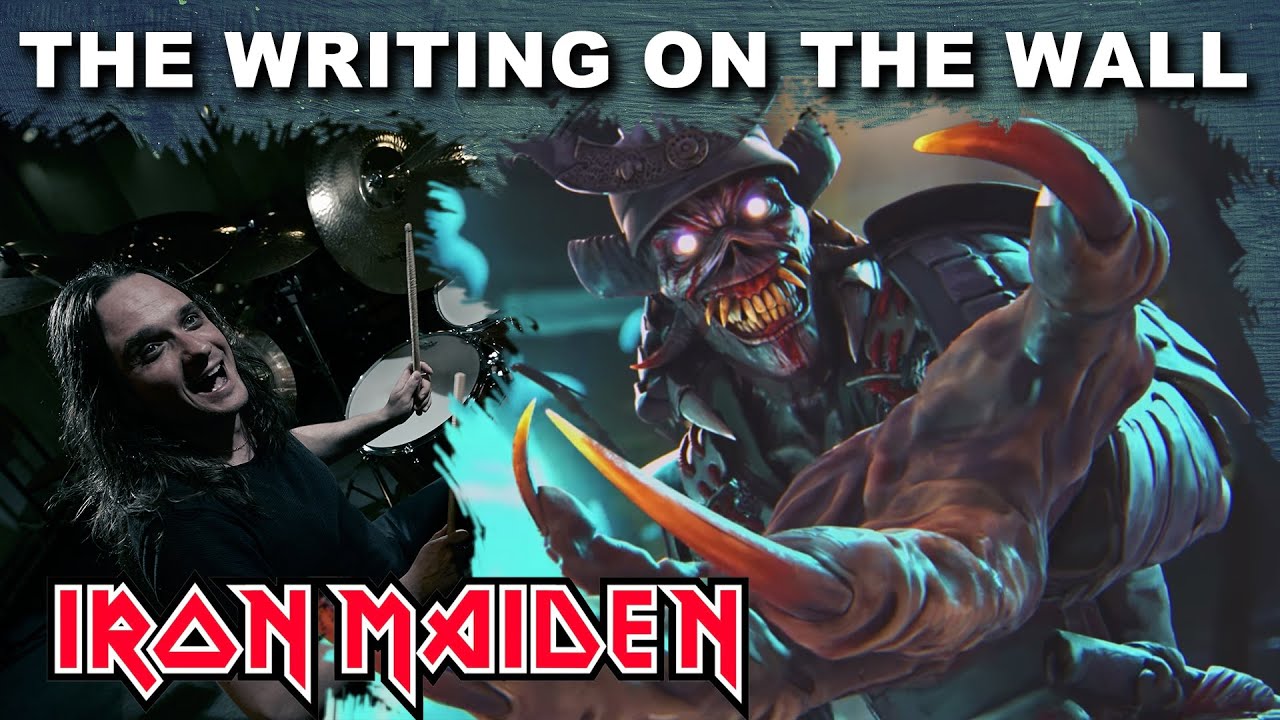 IRON MAIDEN - The Writing On The Wall - Drum Cover #79 - YouTube