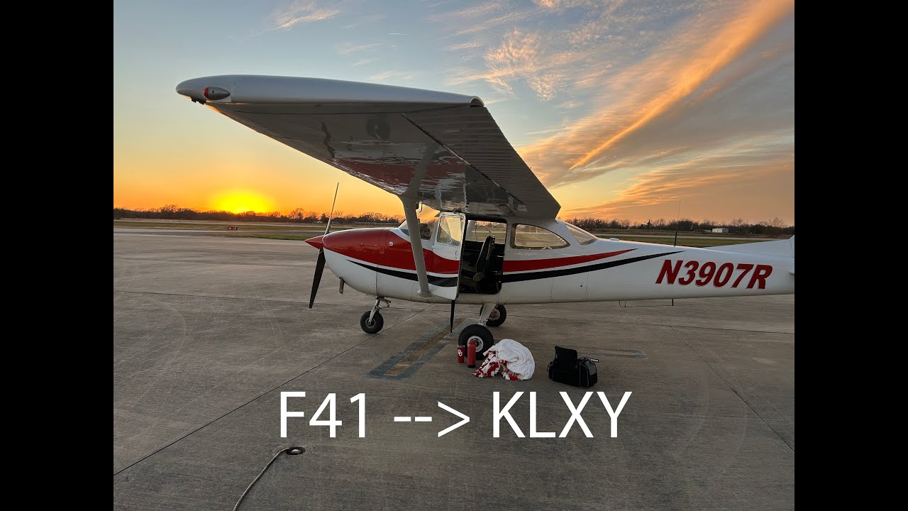 Flying Through Busy DFW Airspace to See Friends - YouTube