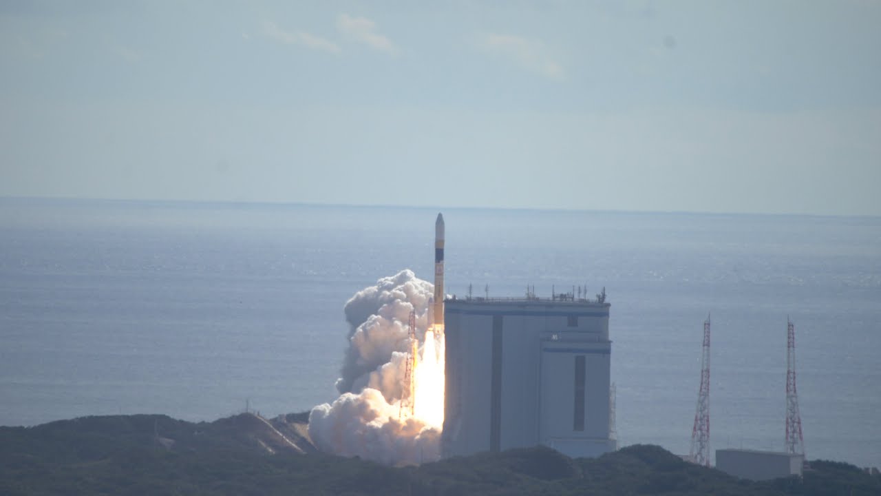 H2Aロケット46号機打ち上げ 4K - YouTube