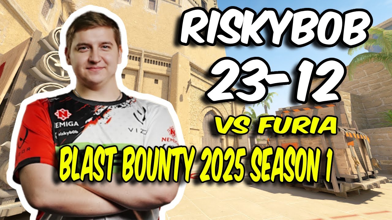 Nemiga riskyb0b (23/12) vs FURIA (Mirage) BLAST Bounty 2025 Season 1 | CS2 POV - YouTube