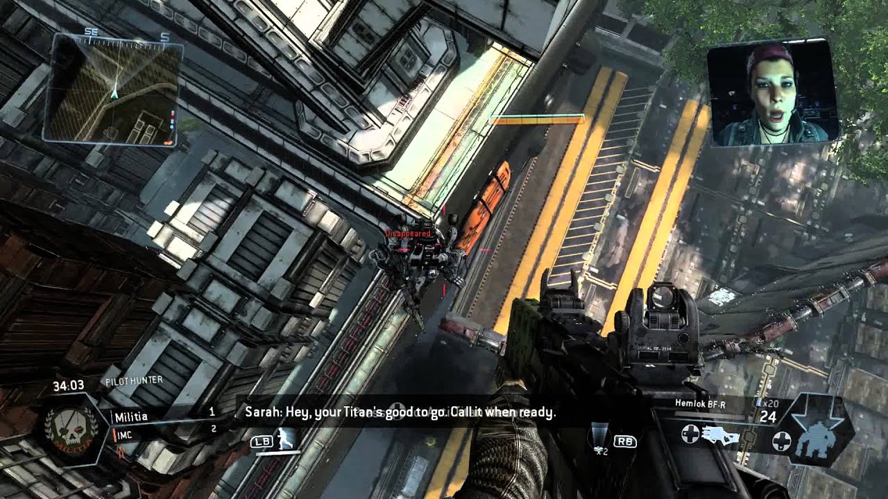 Titanfall Hiding Preparing to Drop - YouTube