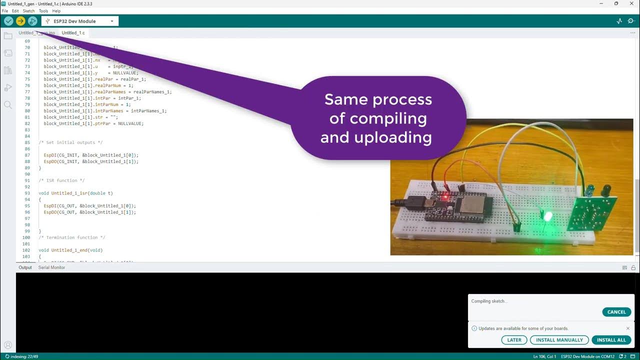 Twin Simulate provides automatic model based code generation for ESP32 - YouTube