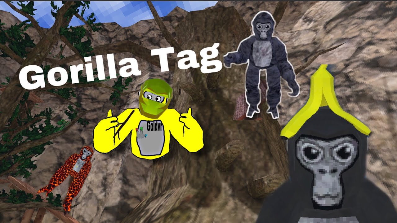 Playing gorilla tag in live code with astrovr - YouTube