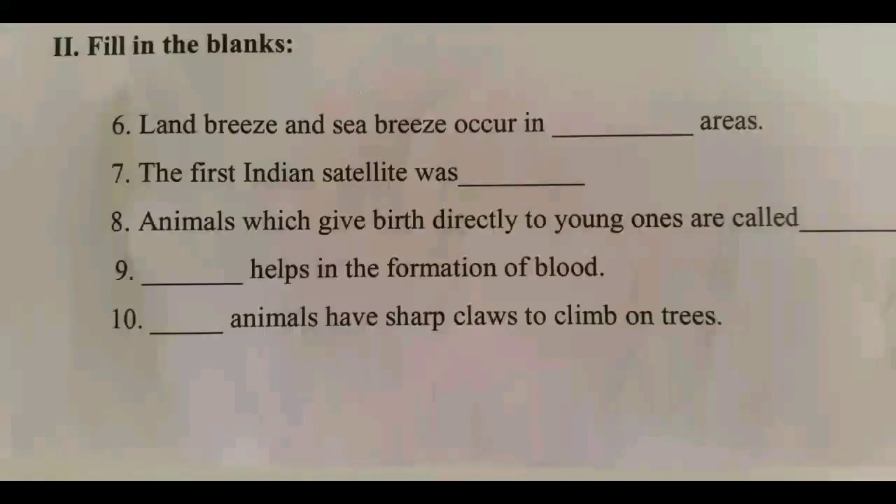 CBSE Science Annual Examination Question Paper 2017 2018 Grade 4 YouTube cbse-science-annual-examination-question-paper-2017-2018-grade-4-youtube