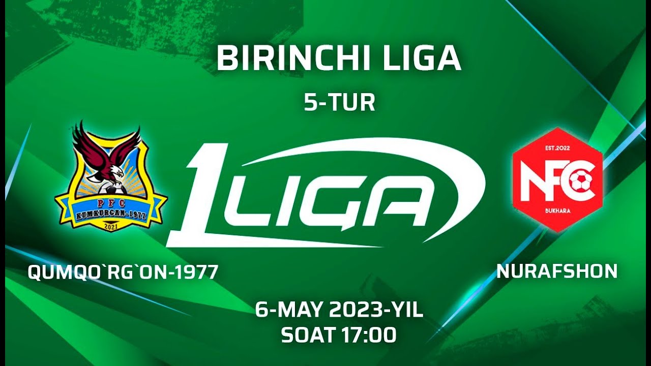UzPFL Birinchi ligasi 5-tur - YouTube