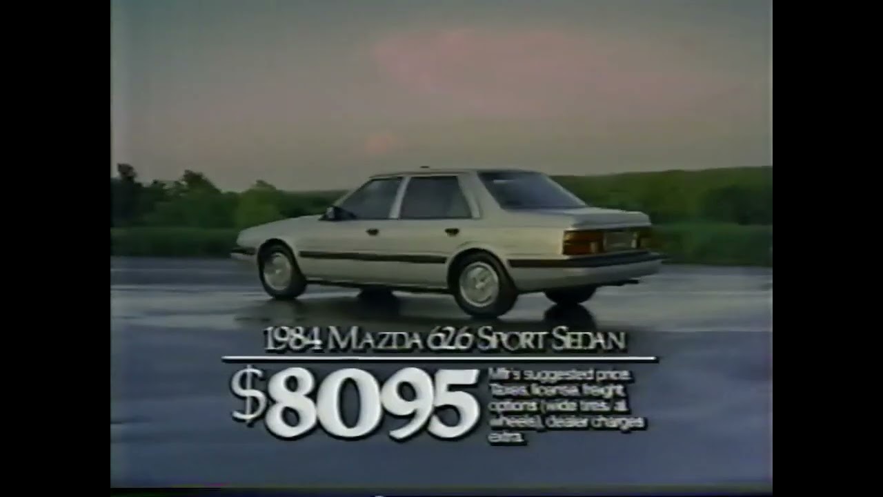 1984 Mazda 626 Sport Sedan Commercial - YouTube