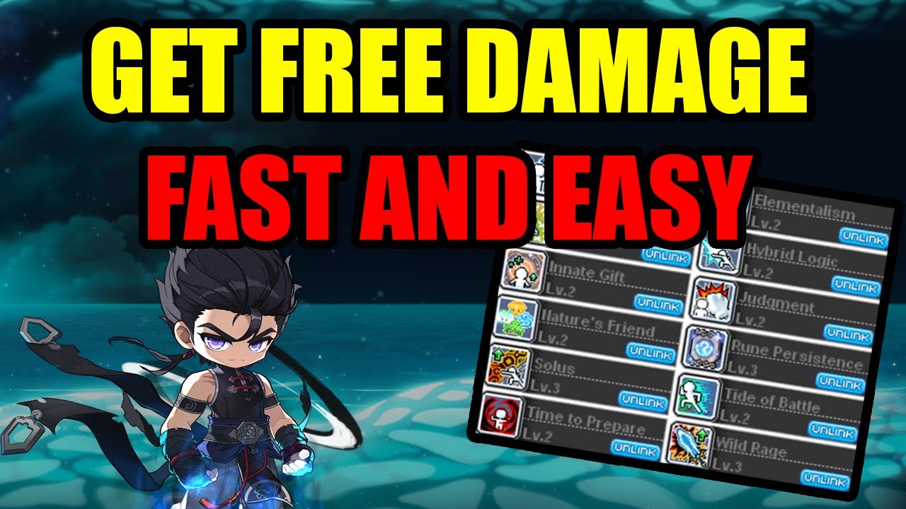 The Only Link Skill Guide You Will Need In MapleStory - YouTube