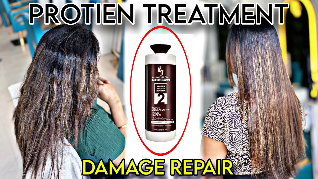 HAIR GROWTH PROTEIN TREATMENT || DAMAGE REPAIR || BY P SQUARESALON ...
