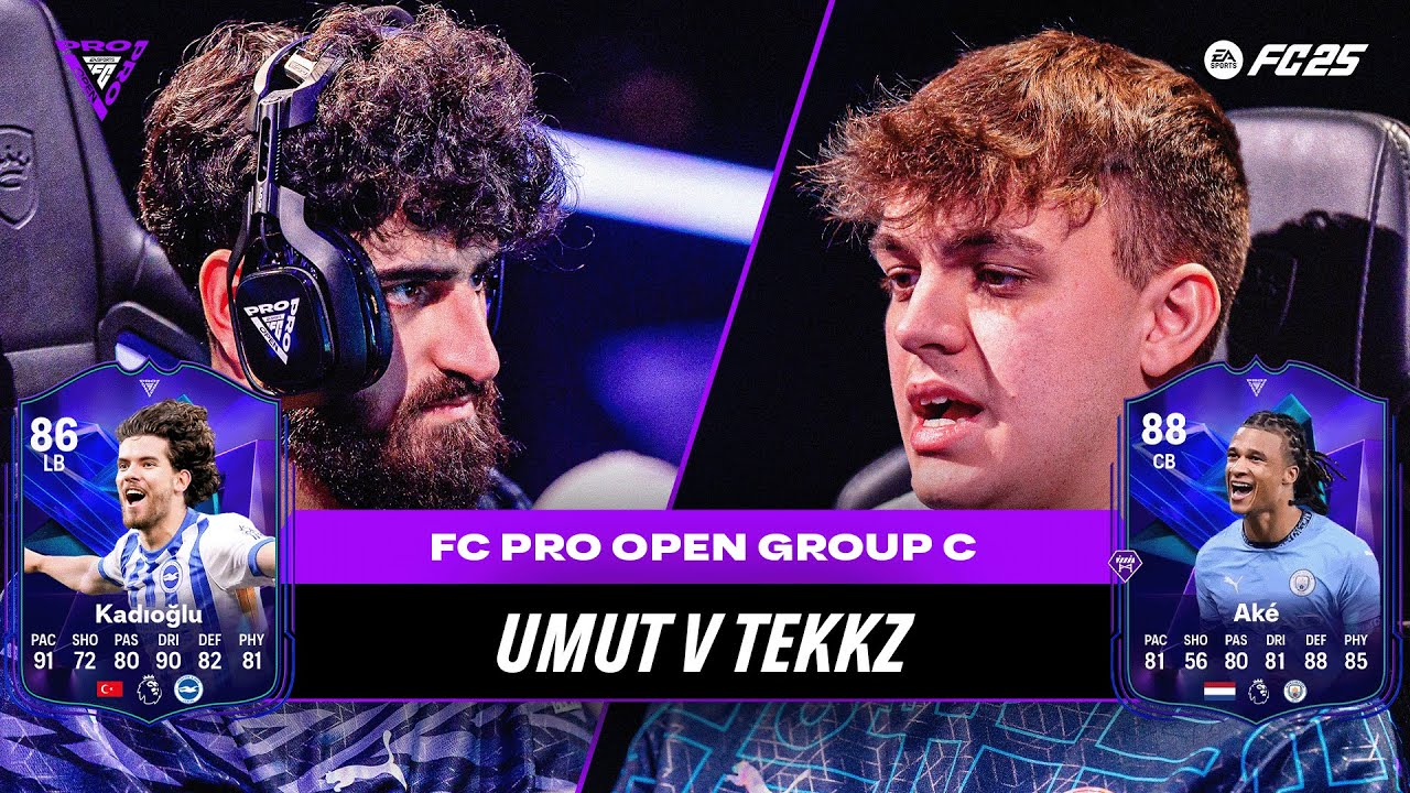 An epic showdown awaits! | Umut v Tekkz | FC Pro Open | Full Match ...
