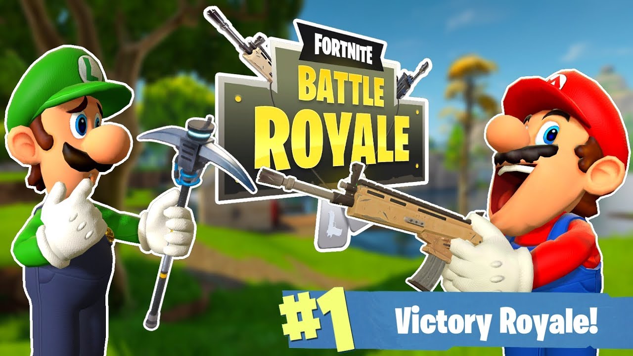 What If Mario Was In... Fortnite (Battle Royale in a Nutshell) - YouTube