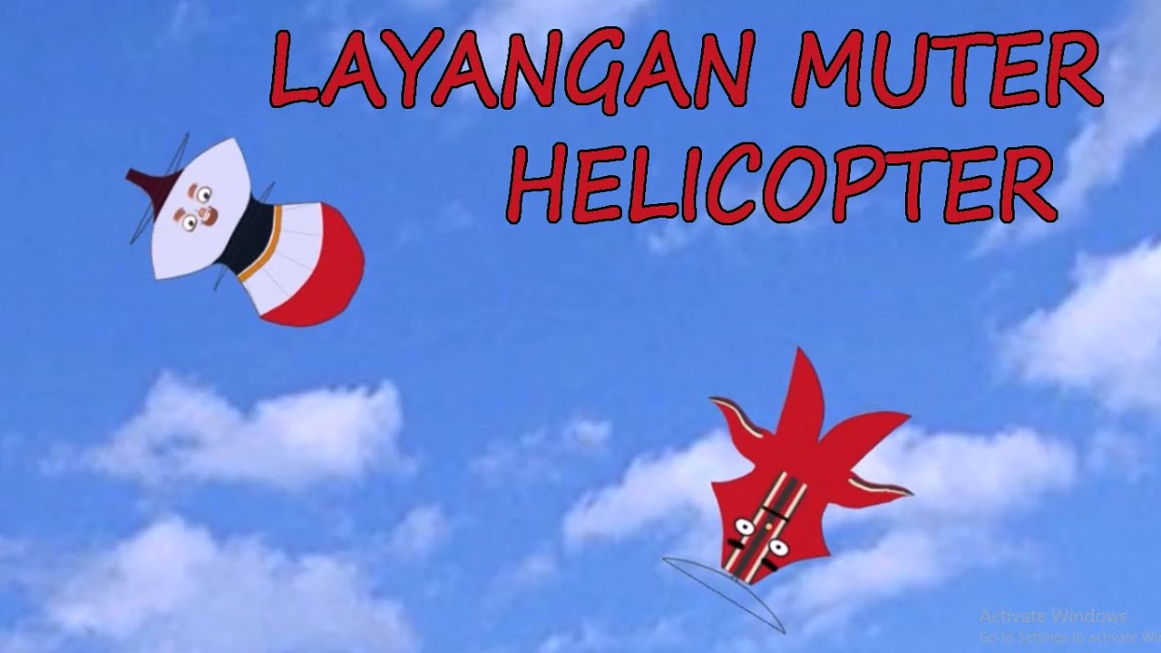 animasi - helikopter helikopter layangan muter #animasilucu - YouTube