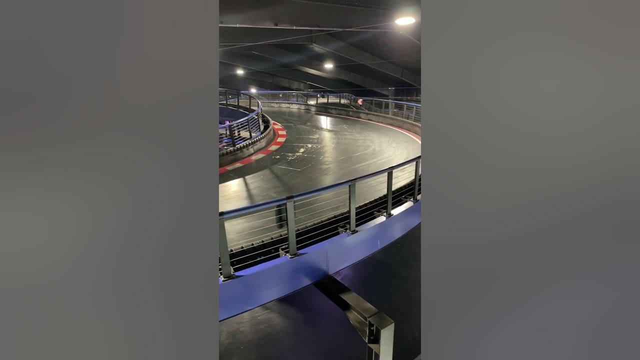Worlds largest indoor go kart track Supercharged Entertainment in Edison New Jersey - YouTube