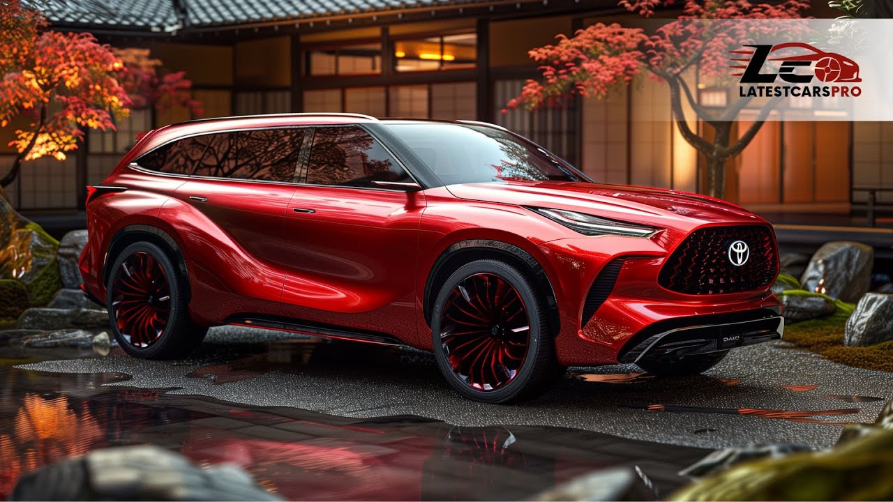 2025 Toyota Highlander Concept Car Designed by AI - YouTube