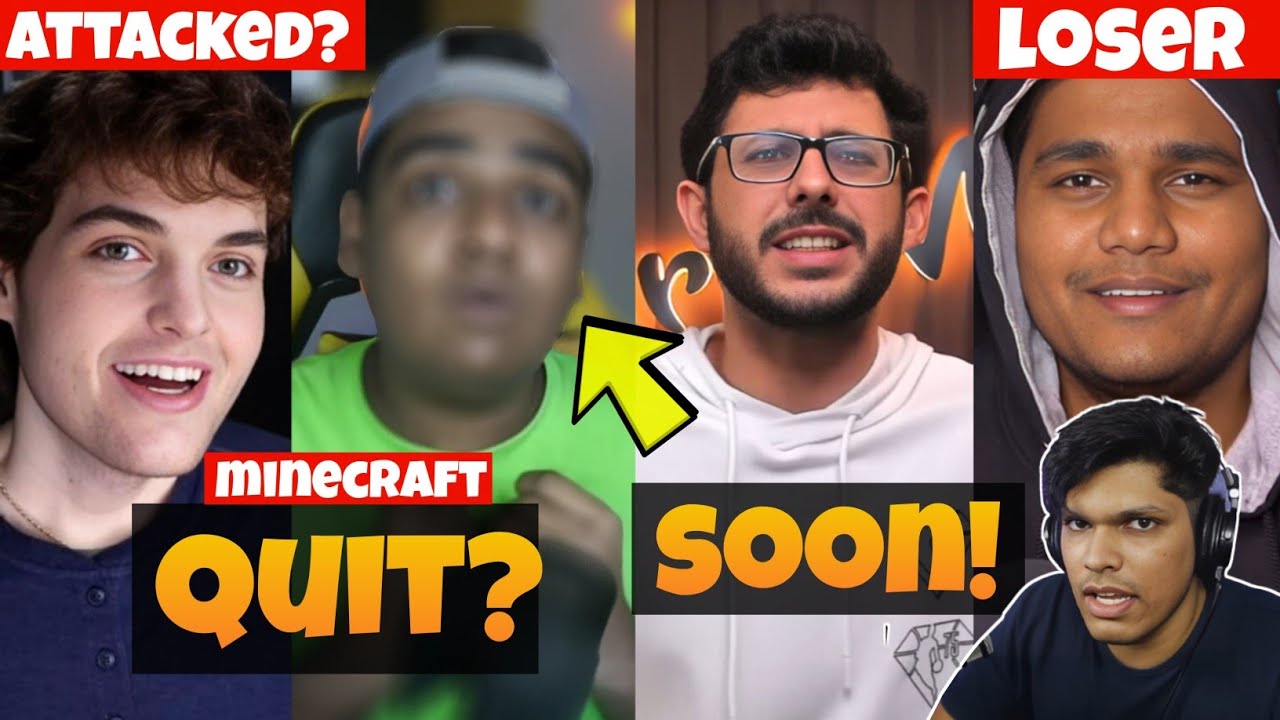 Big Youtuber Quit Minecraft! Dream ATTACKED? Mythpat Challenge bbs ...