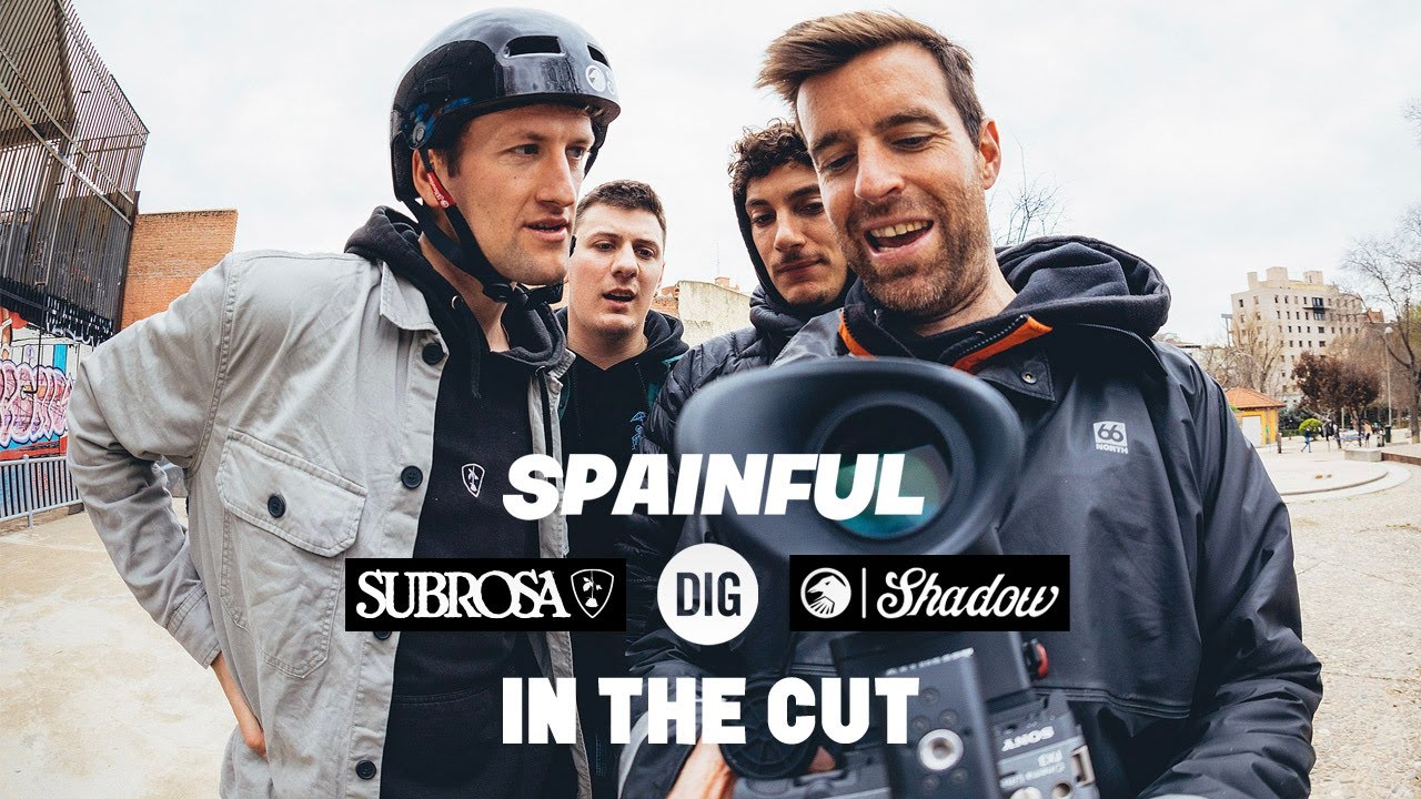 "I SLAMMED SO BAD!" - IN THE CUT - 'SPAINFUL' | DIG BMX - YouTube