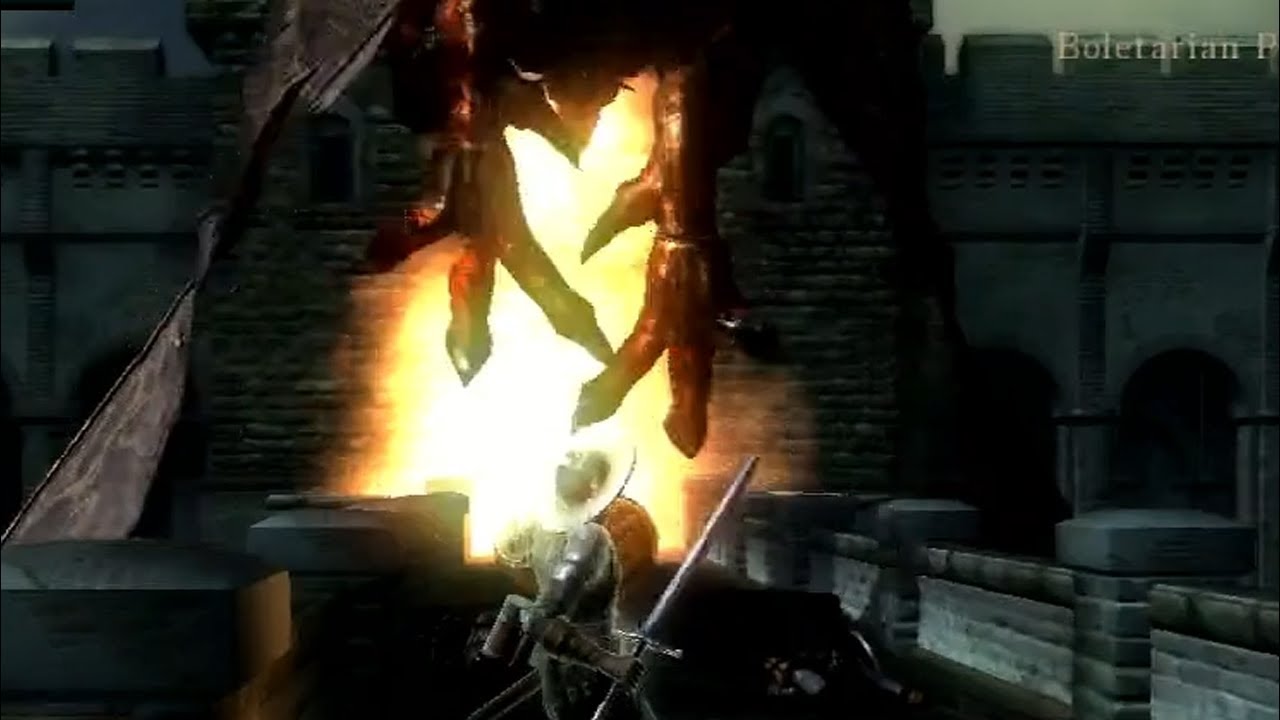 1699: Demon's Souls PS3 \\ Dragon fire roasty toasty! Blobbiest boss ...