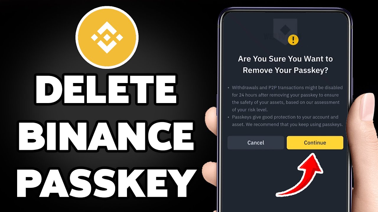 Delete Passkey on Binance | Remove Passkey From Binance App 2025 ...