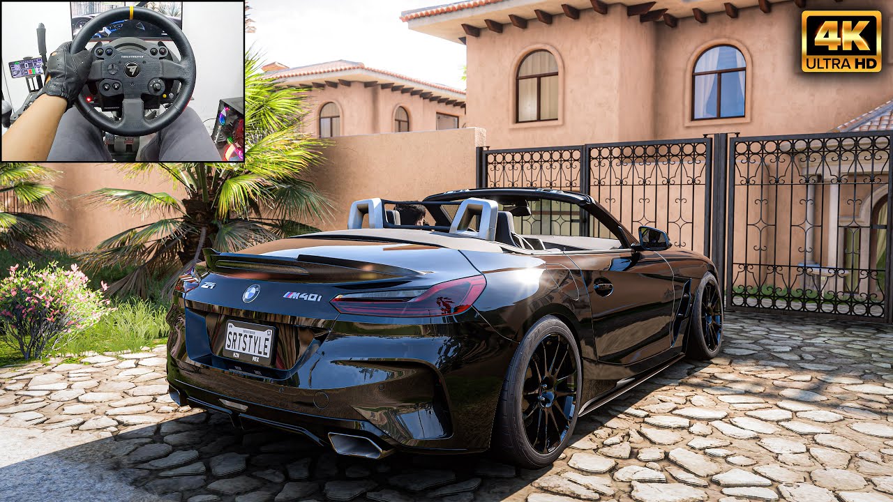 BMW Z4 Roadster | Forza Horizon 5 | Thrustmaster TX - Gameplay - YouTube