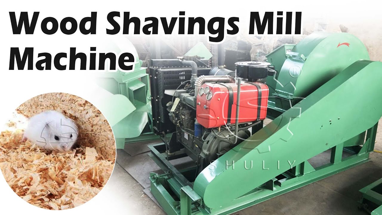 Wood Shavings Mill Machine in Action: Precision Shaving for Perfect ...