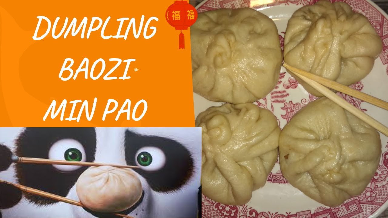 DUMPLINGS / BAOZI / MIN PAO, LA RECETA DE KUNG FU PANDA! - YouTube