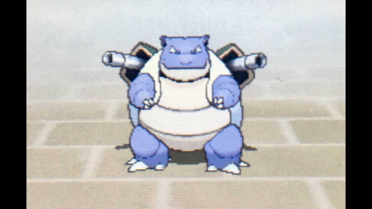 #009 Tortank Shiny (Blastoise) - YouTube