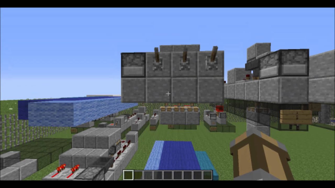 Downwards Tileable Double Piston Extender - YouTube
