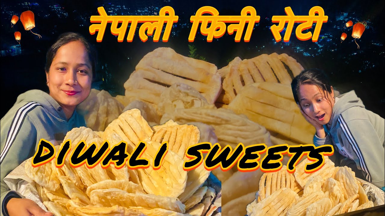 Feeni roti recipe in Nepali||How to make Feeni roti||Diwali sweets ...