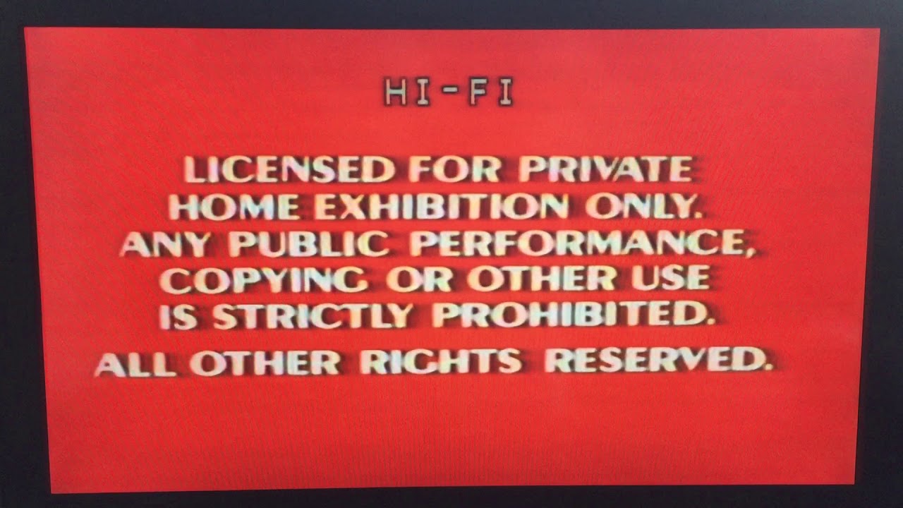 Opening To Dumbo 1989 Vhs Version 2 Rare Youtube