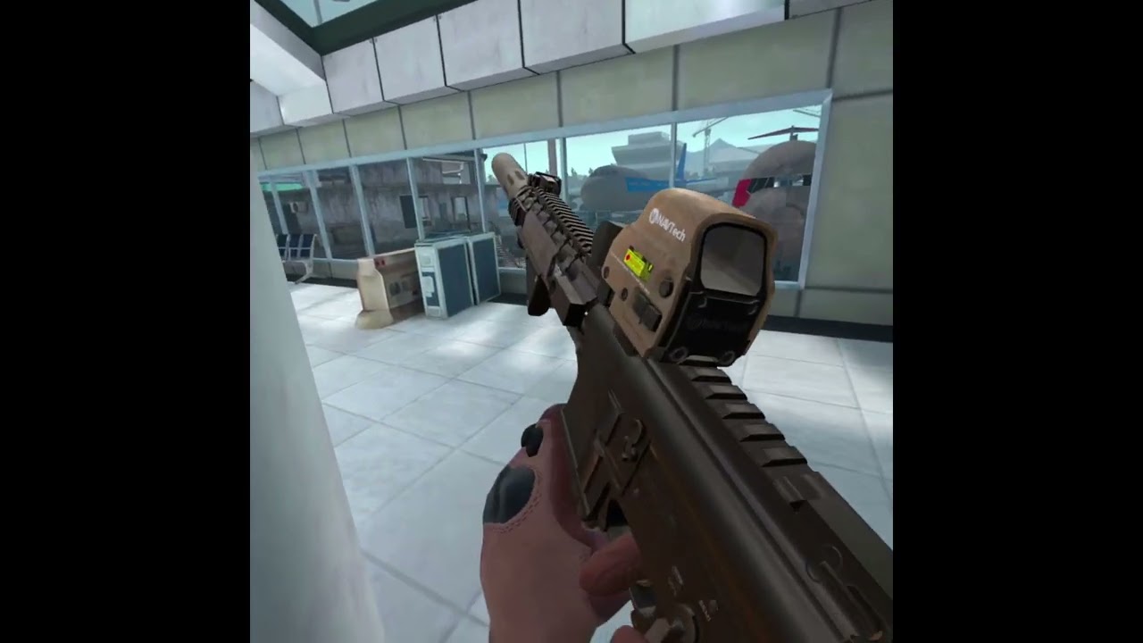 Contractors VR: MW2 Airport shootout - YouTube