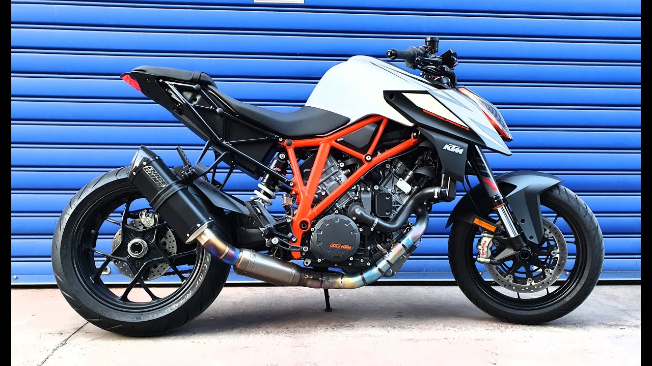 Race Guns Exhausts KTM 1290 SUPER DUKE R - YouTube