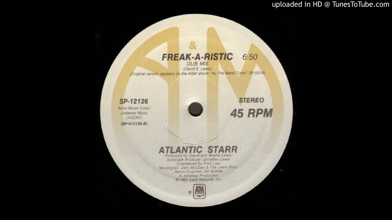 Atlantic Starr - Freak-A-Ristic (Dub Mix) (1985) - YouTube