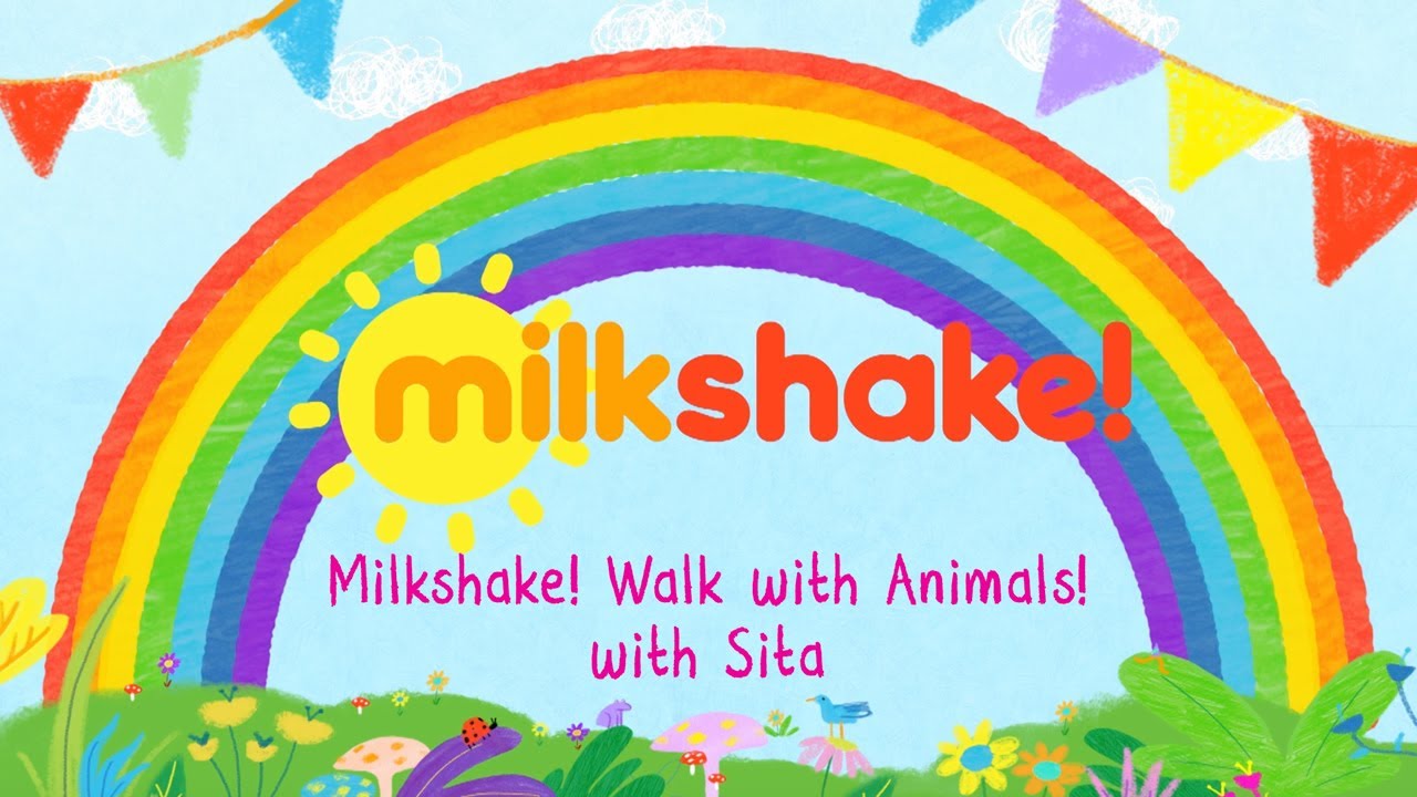 Milkshake! | Milkshake Walk with Animals | with Sita - YouTube