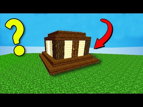 BU EVİ YOK EDEBİLİR MİSİN? (Minecraft)