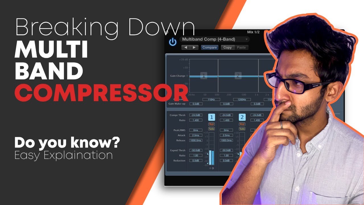Understanding Multi-Band Compressor/Multipressor in Logic Pro X - YouTube