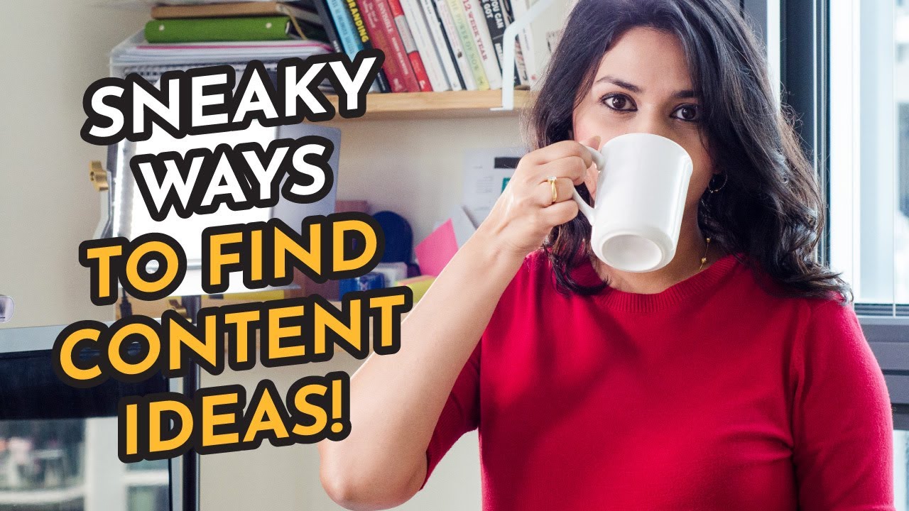5 Ways to Find Content Ideas when you're brand new - YouTube