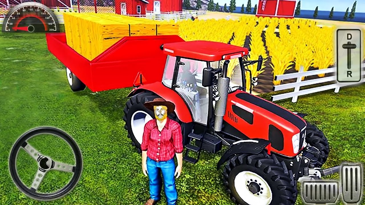 Tractor Farm Cargo Driver - Offroad Transporter Farming Simulator ...