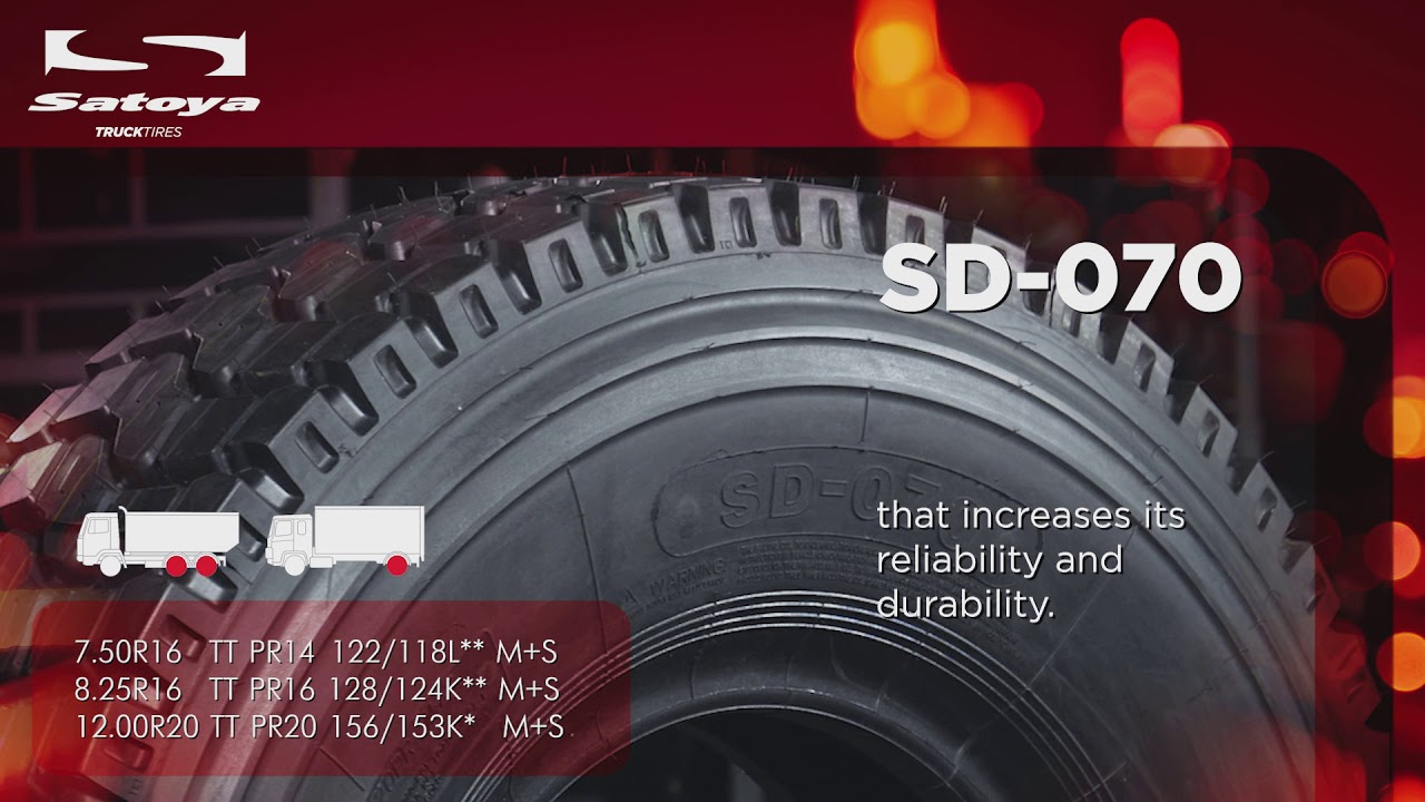 Truck Tyres SATOYA SD-070 - YouTube