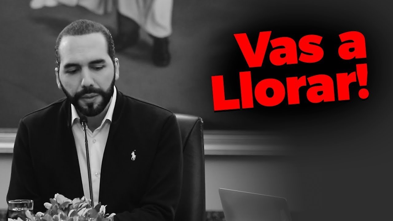 El Presidente Bukele Muestra su Lado más Triste en este Video - YouTube