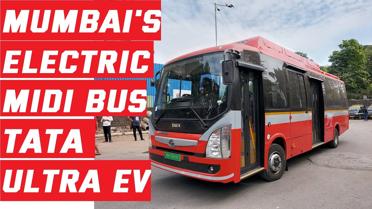 Mumbai's Electric Bus | Short Ride in South Mumbai !! - YouTube