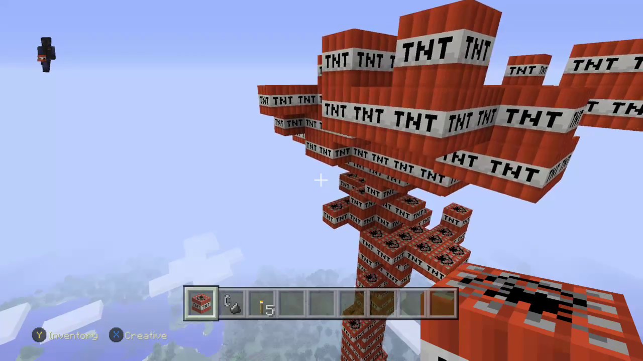 Extreame TNT Tower (Mincraft) - YouTube