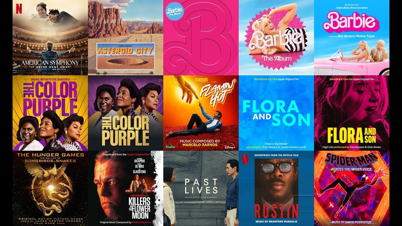 BEST ORIGINAL SONG SHORTLIST - OSCARS 2023 / 2024 - YouTube