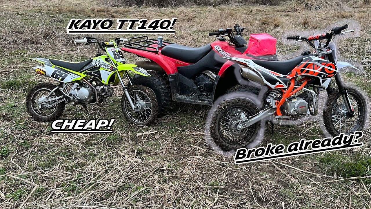 We bought a Brand New Kayo TT140 - and it didnt last long! - YouTube