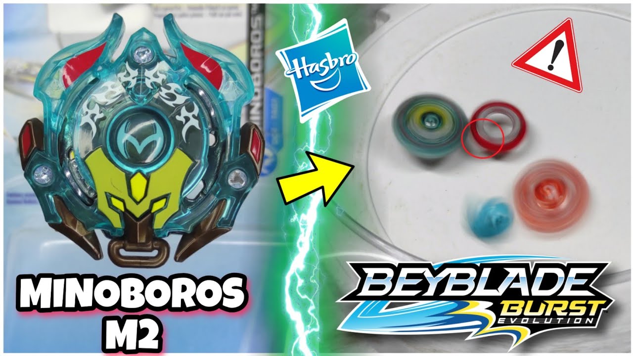 Este Bey está INFRAVALORADO⚠️💥 MINOBOROS M2 de Beyblade Burst Evolution ...
