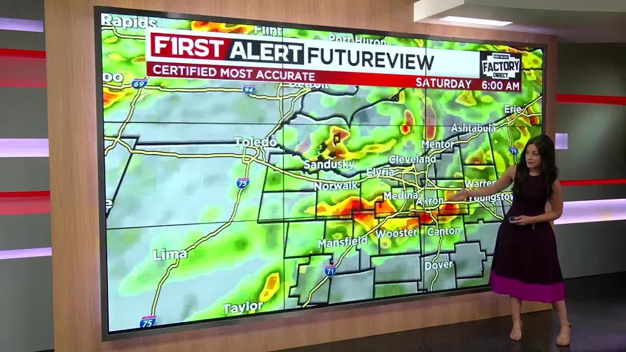 19 First Alert Weather Day Saturday: Heavy rain, risk for severe storms ...