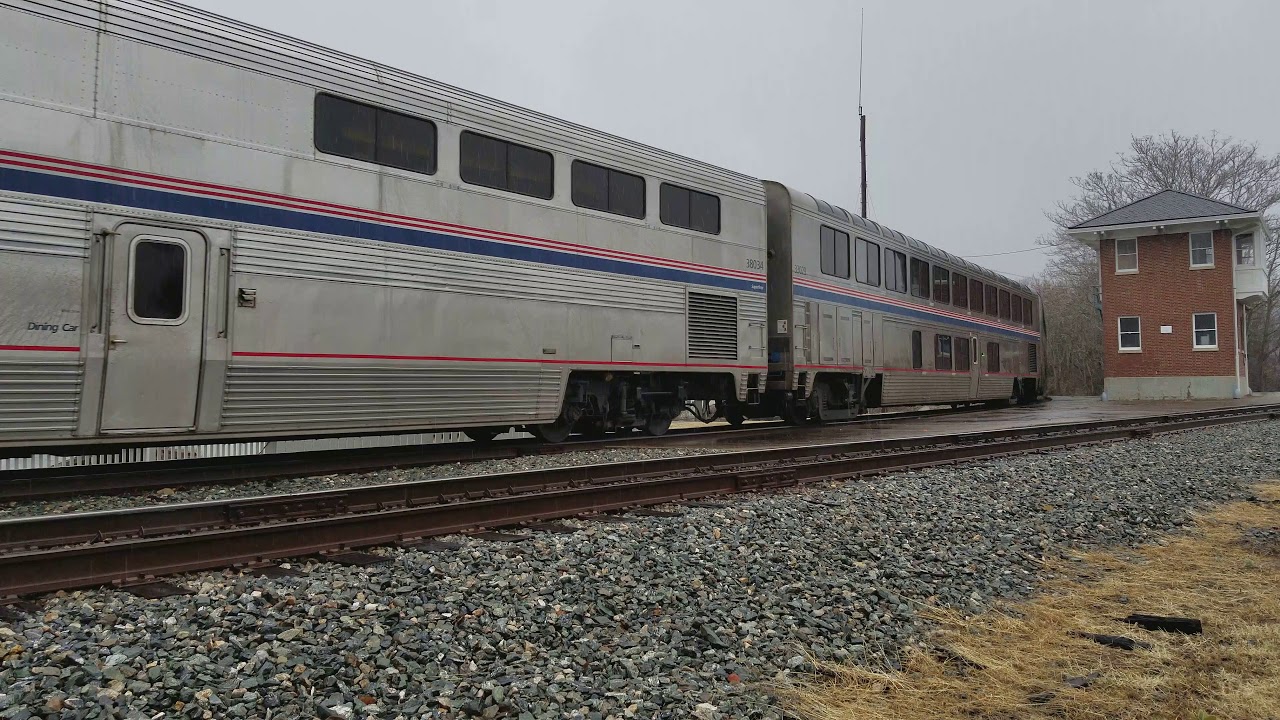 Rare Superliner Consist On Amtrak Cardinal #51 [4K] - YouTube