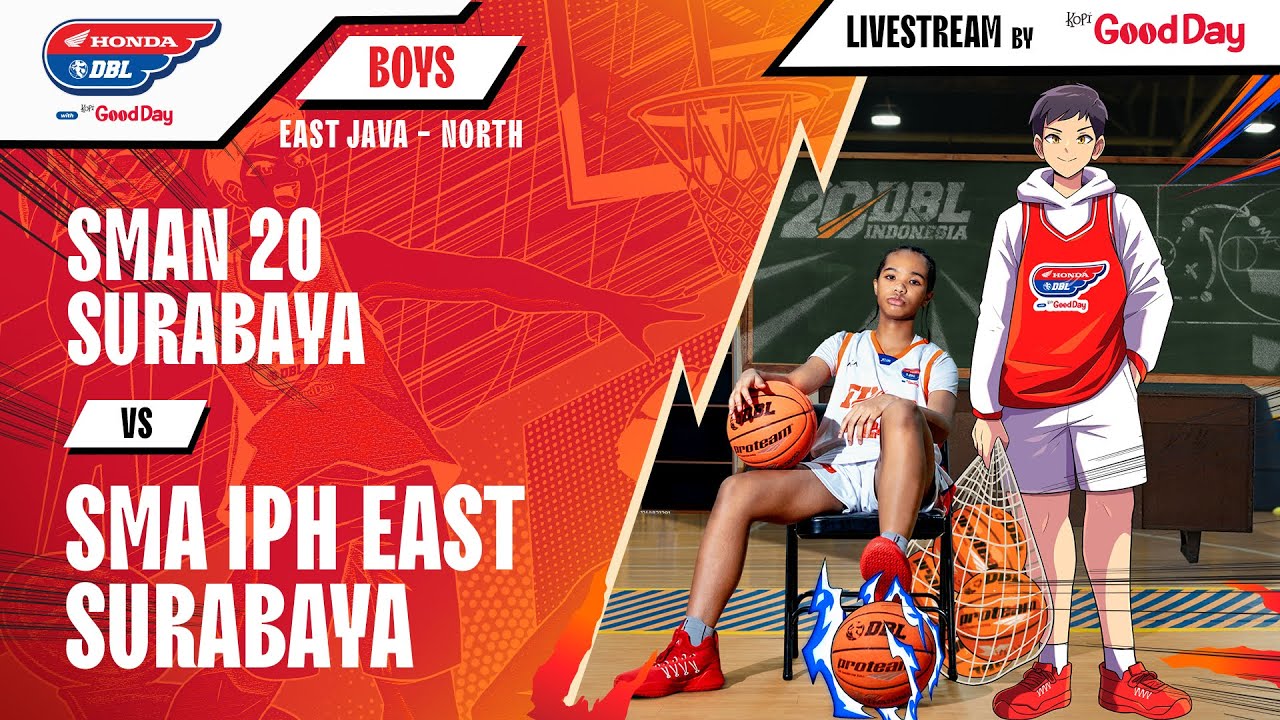 SMAN 20 SURABAYA VS SMA IPH EAST SURABAYA - YouTube