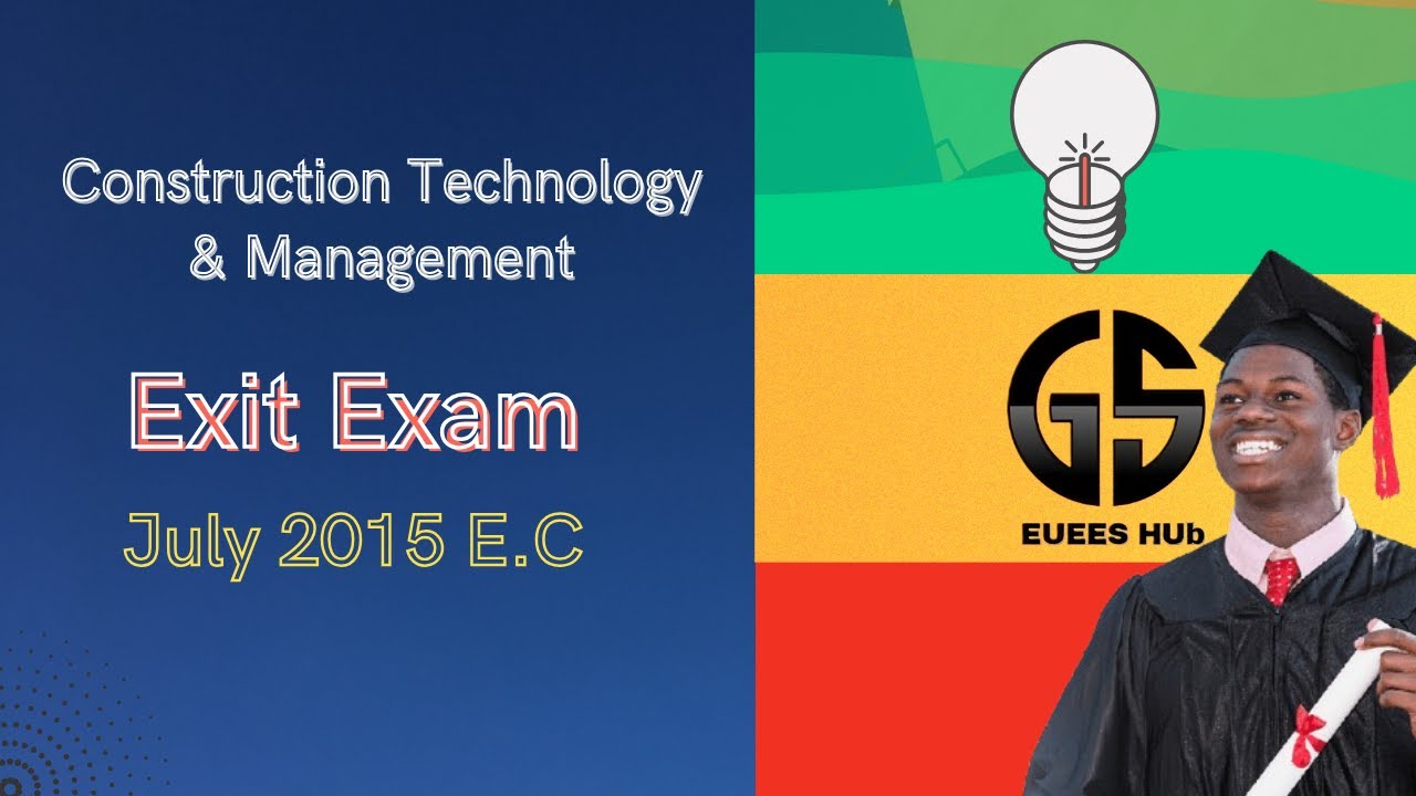 Construction Technology and Management Exit Exam with Answer - YouTube