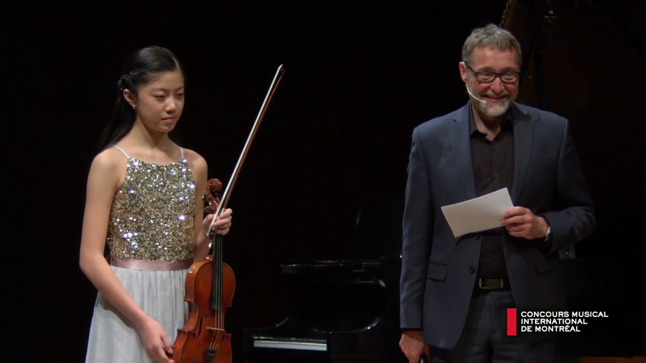 Hannah Tam | CMIM 2019 | Récital Mini Violoni - YouTube